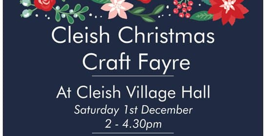 Kinross-shire Local Events Organisation: Diary: Cleish Christmas Craft Fair